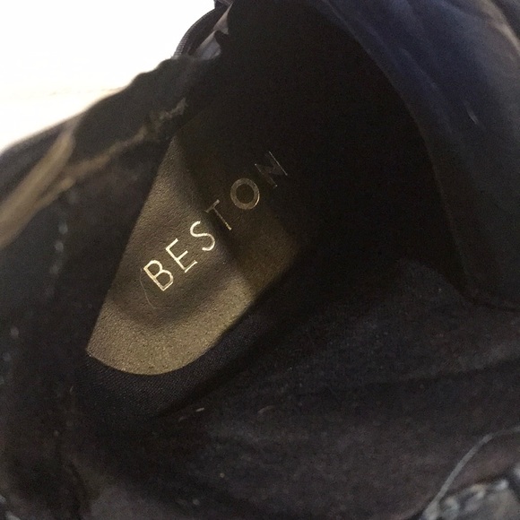 Beston | Shoes | Beston Blue Booties Size 8 | Poshmark